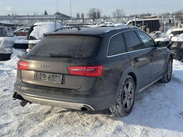 Brown Audi A6 Allroad 2012 in Kaunas, with an engine capacity of 2.97 L and mileage of 279 thousand km for 8400 €, photo 5 on AUTOMOTO.COM.LV