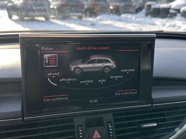 Brown Audi A6 Allroad 2012 in Kaunas, with an engine capacity of 2.97 L and mileage of 279 thousand km for 8400 €, photo 9 on AUTOMOTO.COM.LV