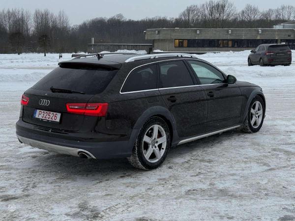 Brown Audi A6 Allroad 2012 in Kaunas, with an engine capacity of 2.97 L and mileage of 279 thousand km for 12000 €, photo 3 on AUTOMOTO.COM.LV