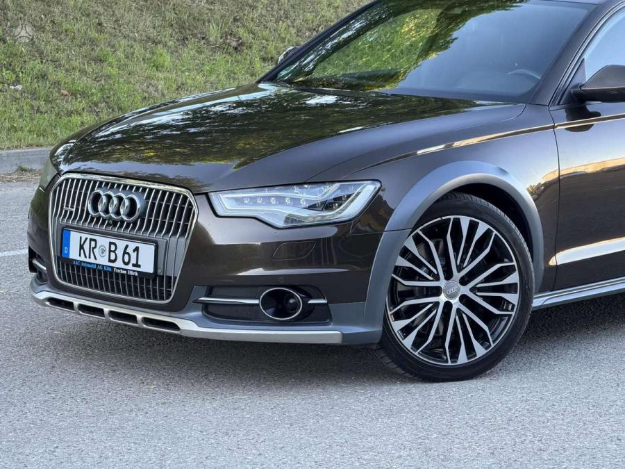 Brūns Audi A6 Allroad 2012 Jonava, ar dzinēja tilpumu 2.97 L un nobraukumu 215 tūkst. km par 13999 €, foto 4 vietnē AUTOMOTO.COM.LV