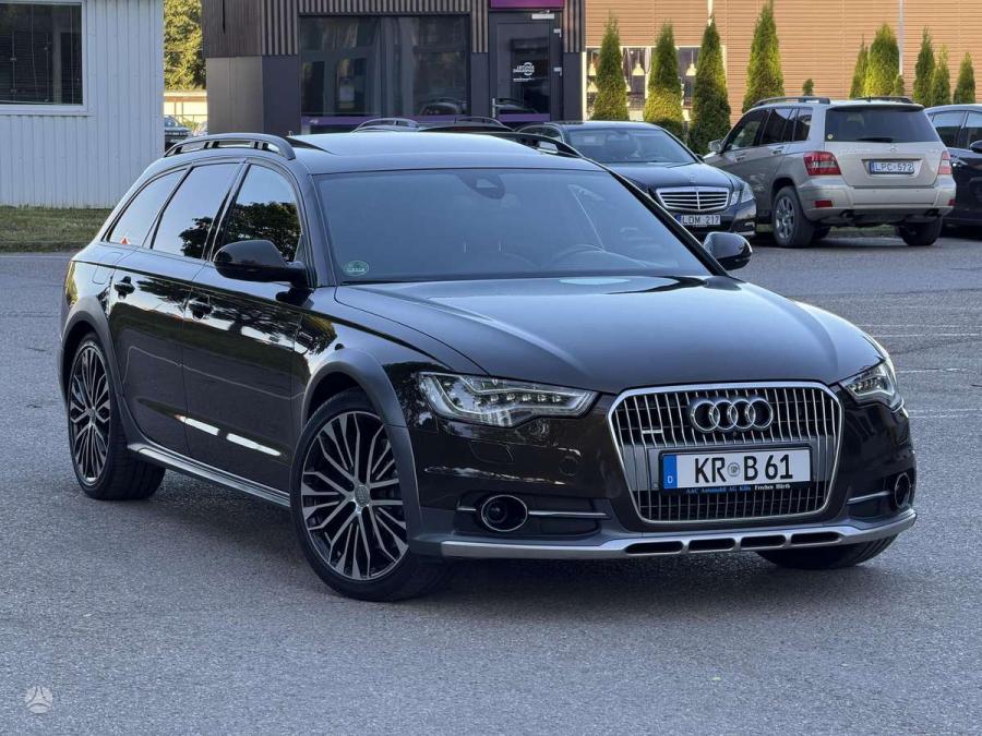 Brūns Audi A6 Allroad 2012 Jonava, ar dzinēja tilpumu 2.97 L un nobraukumu 215 tūkst. km par 13999 €, foto 13 vietnē AUTOMOTO.COM.LV