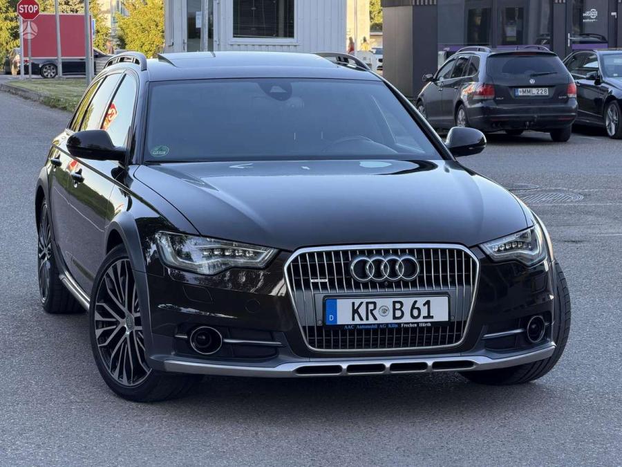 Brūns Audi A6 Allroad 2012 Jonava, ar dzinēja tilpumu 2.97 L un nobraukumu 215 tūkst. km par 13999 €, foto 14 vietnē AUTOMOTO.COM.LV
