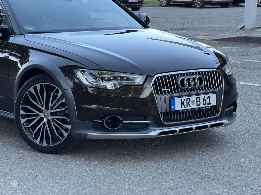 Brūns Audi A6 Allroad 2012 Jonava, ar dzinēja tilpumu 2.97 L un nobraukumu 215 tūkst. km par 13999 €, foto 15 vietnē AUTOMOTO.COM.LV