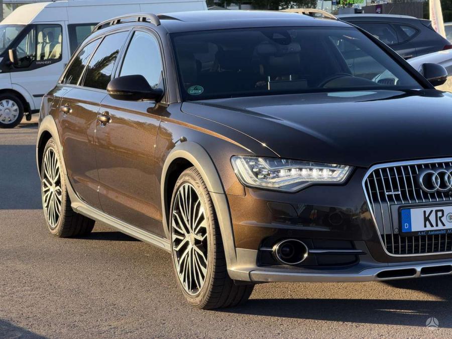 Brūns Audi A6 Allroad 2012 Jonava, ar dzinēja tilpumu 2.97 L un nobraukumu 215 tūkst. km par 13999 €, foto 17 vietnē AUTOMOTO.COM.LV