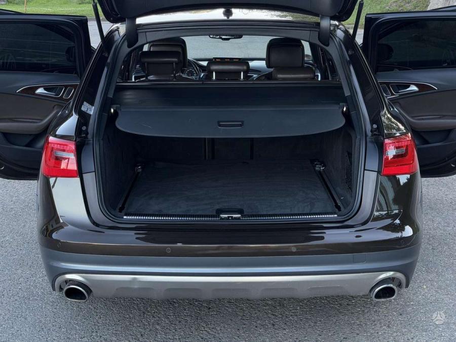 Brūns Audi A6 Allroad 2012 Jonava, ar dzinēja tilpumu 2.97 L un nobraukumu 215 tūkst. km par 13999 €, foto 38 vietnē AUTOMOTO.COM.LV