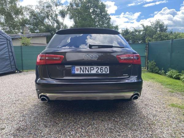 Brūns Audi A6 Allroad 2012 Viļņa, ar dzinēja tilpumu 2.97 L un nobraukumu 176 tūkst. km par 17500 €, foto 6 vietnē AUTOMOTO.COM.LV