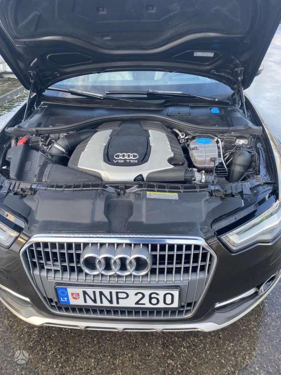Brown Audi A6 Allroad 2012 in Vilnius, with an engine capacity of 2.97 L and mileage of 176 thousand km for 17500 €, photo 40 on AUTOMOTO.COM.LV