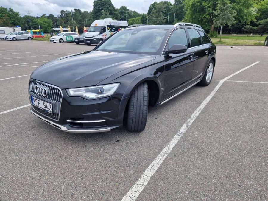 Brown Audi A6 Allroad 2012 in Klaipeda, with an engine capacity of 2.97 L and mileage of 350 thousand km for 12600 €, photo 1 on AUTOMOTO.COM.LV