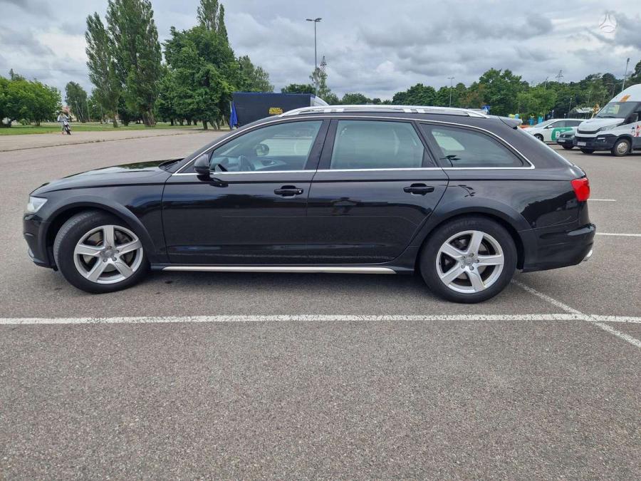 Brown Audi A6 Allroad 2012 in Klaipeda, with an engine capacity of 2.97 L and mileage of 350 thousand km for 12600 €, photo 4 on AUTOMOTO.COM.LV