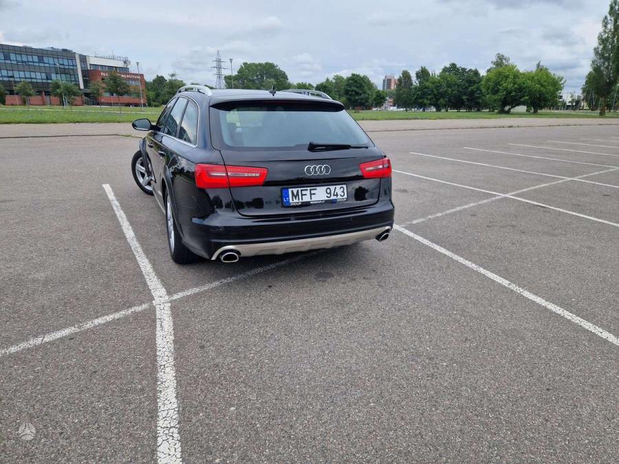 Brown Audi A6 Allroad 2012 in Klaipeda, with an engine capacity of 2.97 L and mileage of 350 thousand km for 12600 €, photo 5 on AUTOMOTO.COM.LV