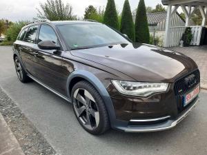 Brown Audi A6 Allroad 2012 in Utena, with an engine capacity of 2.97 L and mileage of 294 thousand km for 8950 €, photo  on AUTOMOTO.COM.LV