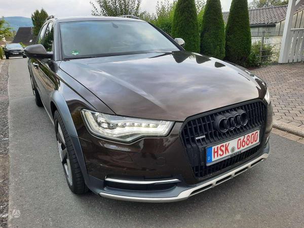 Brown Audi A6 Allroad 2012 in Utena, with an engine capacity of 2.97 L and mileage of 294 thousand km for 8950 €, photo 2 on AUTOMOTO.COM.LV