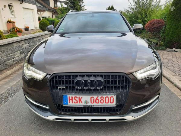 Brown Audi A6 Allroad 2012 in Utena, with an engine capacity of 2.97 L and mileage of 294 thousand km for 8950 €, photo 7 on AUTOMOTO.COM.LV