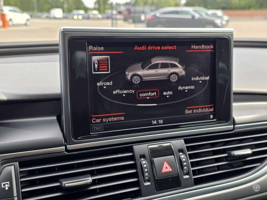 Brūns Audi A6 Allroad 2012 Tauragė, ar dzinēja tilpumu 2.97 L un nobraukumu 340 tūkst. km par 8900 €, foto 20 vietnē AUTOMOTO.COM.LV