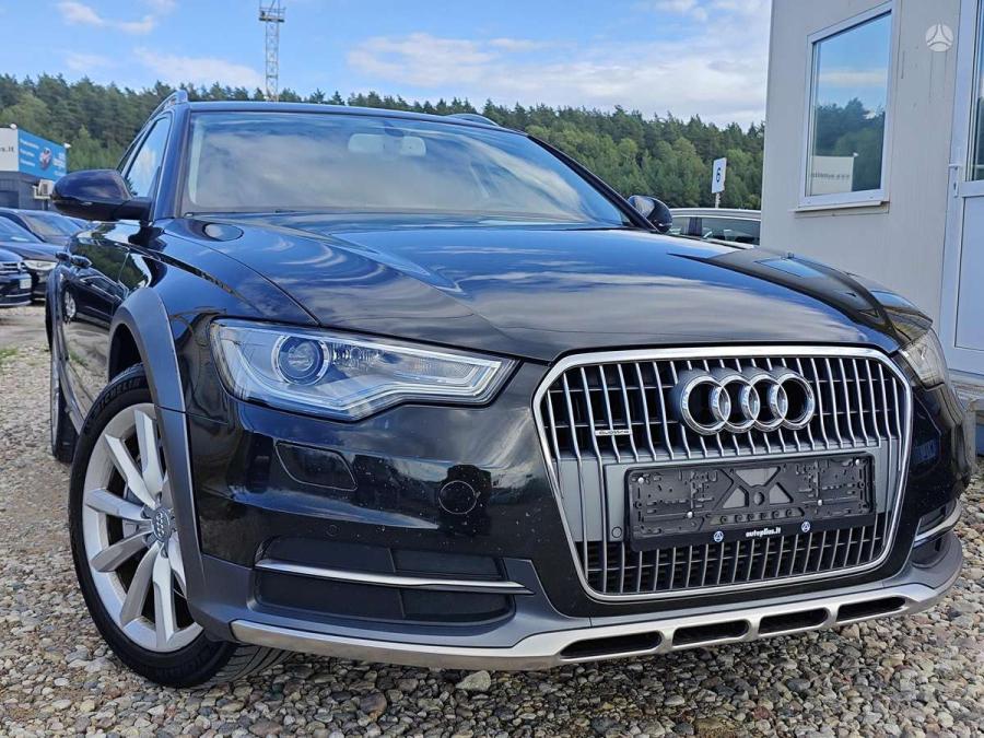 Brown Audi A6 Allroad 2012 in Vilnius, with an engine capacity of 2.97 L and mileage of 255 thousand km for 11700 €, photo 4 on AUTOMOTO.COM.LV