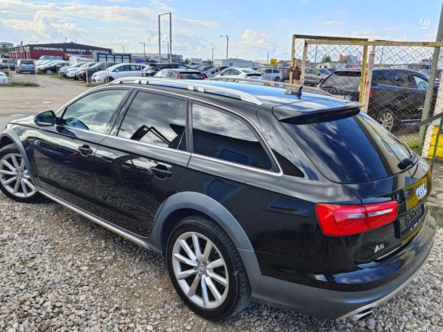 Brown Audi A6 Allroad 2012 in Vilnius, with an engine capacity of 2.97 L and mileage of 255 thousand km for 11700 €, photo 8 on AUTOMOTO.COM.LV