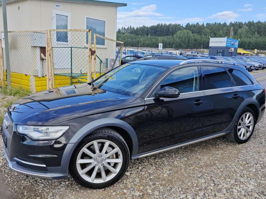 Brown Audi A6 Allroad 2012 in Vilnius, with an engine capacity of 2.97 L and mileage of 255 thousand km for 11700 €, photo 12 on AUTOMOTO.COM.LV