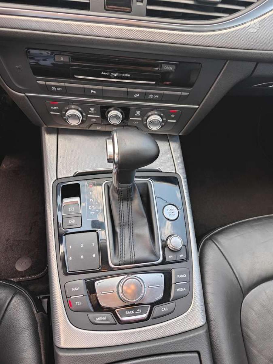 Brown Audi A6 Allroad 2012 in Vilnius, with an engine capacity of 2.97 L and mileage of 255 thousand km for 11700 €, photo 42 on AUTOMOTO.COM.LV