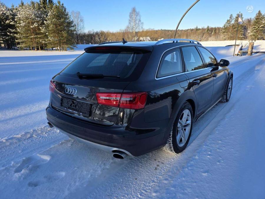Brown Audi A6 Allroad 2013 in Telschi, with an engine capacity of 2.97 L and mileage of 286 thousand km for 10450 €, photo 3 on AUTOMOTO.COM.LV
