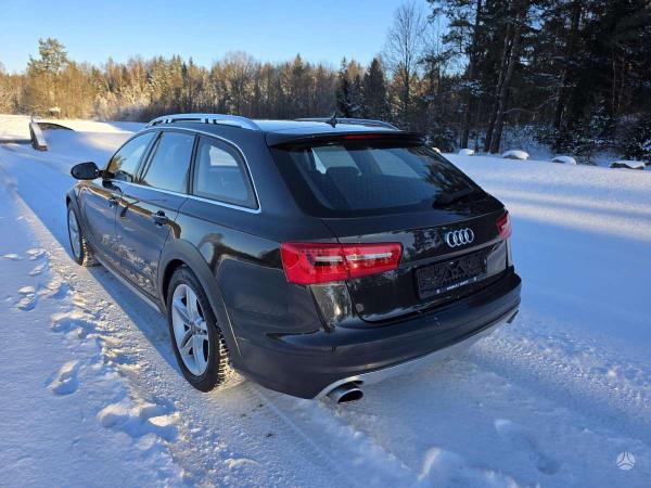 Brown Audi A6 Allroad 2013 in Telschi, with an engine capacity of 2.97 L and mileage of 286 thousand km for 10450 €, photo 4 on AUTOMOTO.COM.LV