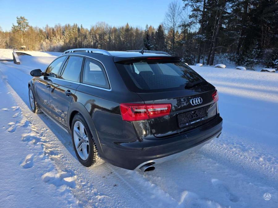 Brown Audi A6 Allroad 2013 in Telschi, with an engine capacity of 2.97 L and mileage of 286 thousand km for 10450 €, photo 4 on AUTOMOTO.COM.LV