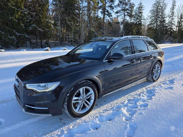 Brown Audi A6 Allroad 2013 in Telschi, with an engine capacity of 2.97 L and mileage of 286 thousand km for 10450 €, photo 7 on AUTOMOTO.COM.LV