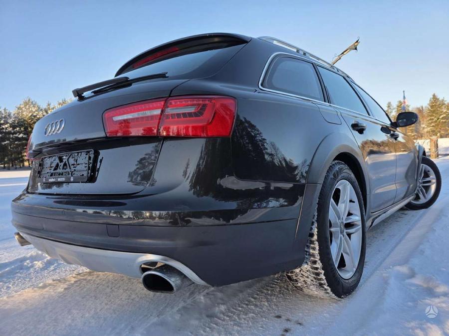 Brown Audi A6 Allroad 2013 in Telschi, with an engine capacity of 2.97 L and mileage of 286 thousand km for 10450 €, photo 14 on AUTOMOTO.COM.LV