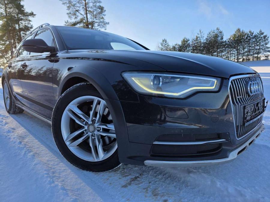 Brown Audi A6 Allroad 2013 in Telschi, with an engine capacity of 2.97 L and mileage of 286 thousand km for 10450 €, photo 15 on AUTOMOTO.COM.LV