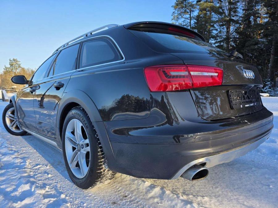 Brown Audi A6 Allroad 2013 in Telschi, with an engine capacity of 2.97 L and mileage of 286 thousand km for 10450 €, photo 16 on AUTOMOTO.COM.LV