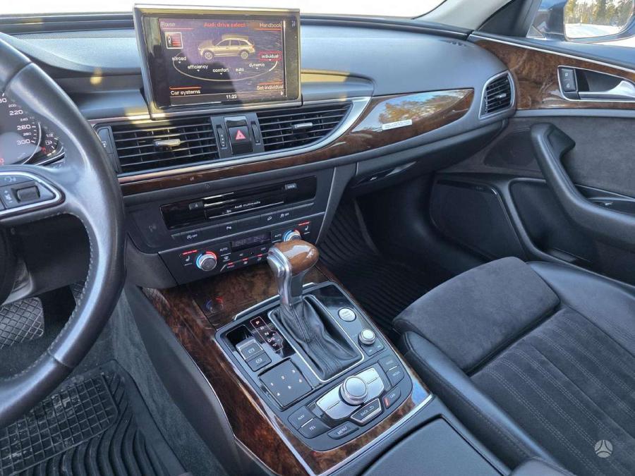 Brown Audi A6 Allroad 2013 in Telschi, with an engine capacity of 2.97 L and mileage of 286 thousand km for 10450 €, photo 29 on AUTOMOTO.COM.LV