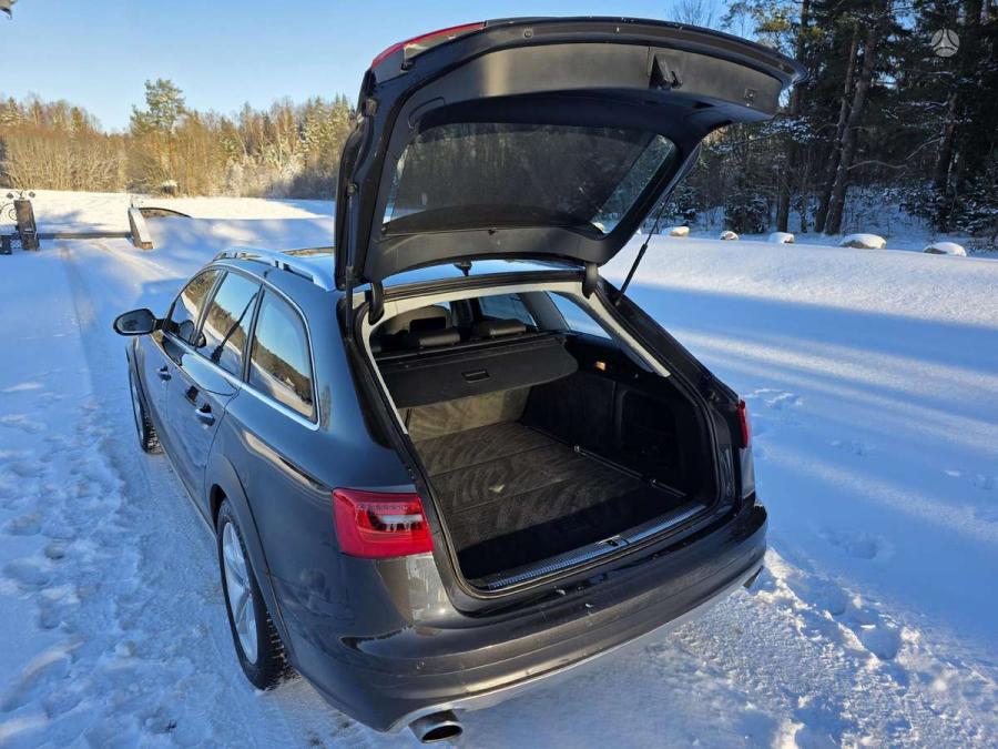 Brown Audi A6 Allroad 2013 in Telschi, with an engine capacity of 2.97 L and mileage of 286 thousand km for 10450 €, photo 34 on AUTOMOTO.COM.LV