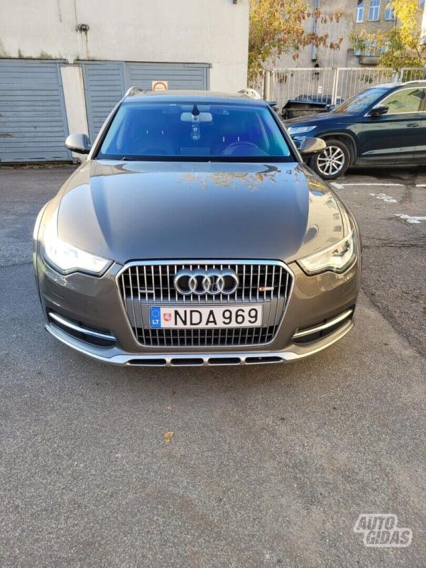 Brūns Audi A6 Allroad 2013 Viļņa, ar dzinēja tilpumu 3.00 L un nobraukumu 294 tūkst. km par 12600 €, foto 2 vietnē AUTOMOTO.COM.LV