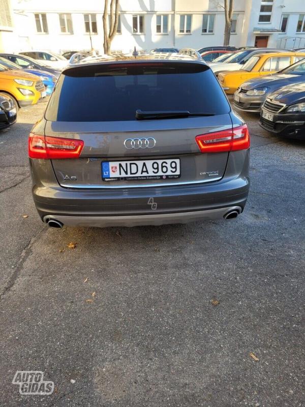 Brūns Audi A6 Allroad 2013 Viļņa, ar dzinēja tilpumu 3.00 L un nobraukumu 294 tūkst. km par 12600 €, foto 3 vietnē AUTOMOTO.COM.LV