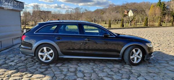 Brown Audi A6 Allroad 2013 in Kaunas, with an engine capacity of 3.00 L and mileage of 318 thousand km for 9900 €, photo 4 on AUTOMOTO.COM.LV