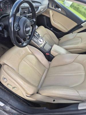 Brown Audi A6 Allroad 2013 in Raseiniai, with an engine capacity of 2.97 L and mileage of 389 thousand km for 12000 €, photo 5 on AUTOMOTO.COM.LV