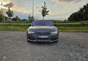 Brown Audi A6 Allroad 2013 in Vilnius, with an engine capacity of 2.97 L and mileage of 340 thousand km for 14000 €, photo 4 on AUTOMOTO.COM.LV