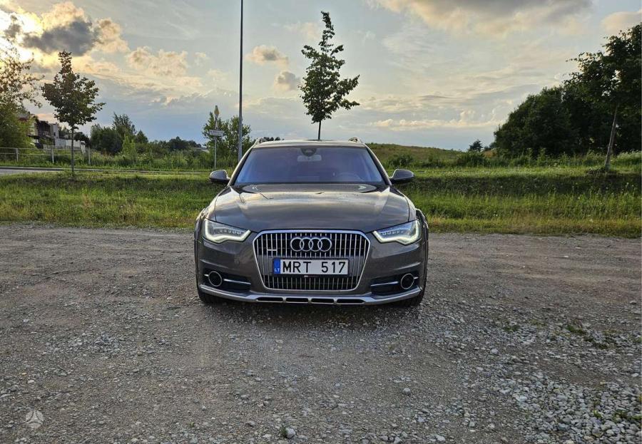 Brown Audi A6 Allroad 2013 in Vilnius, with an engine capacity of 2.97 L and mileage of 340 thousand km for 14000 €, photo 4 on AUTOMOTO.COM.LV