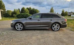 Brown Audi A6 Allroad 2013 in Vilnius, with an engine capacity of 2.97 L and mileage of 340 thousand km for 14000 €, photo 6 on AUTOMOTO.COM.LV