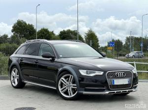Brown Audi A6 Allroad 2013 in Taurage, with an engine capacity of 3.00 L and mileage of 292 thousand km for 12990 €, photo 6 on AUTOMOTO.COM.LV