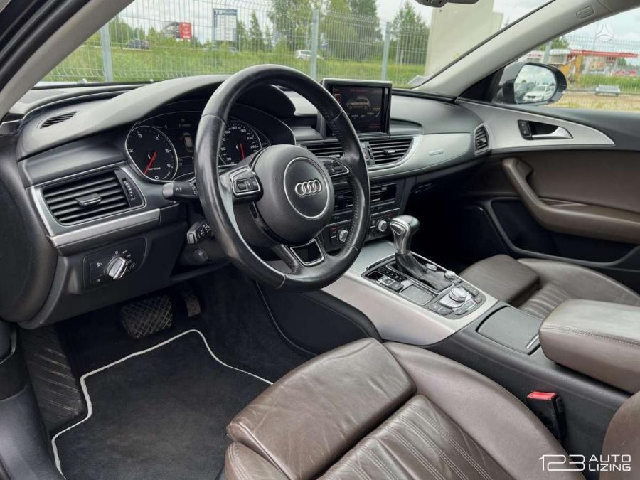 Brown Audi A6 Allroad 2013 in Taurage, with an engine capacity of 3.00 L and mileage of 292 thousand km for 12990 €, photo 13 on AUTOMOTO.COM.LV