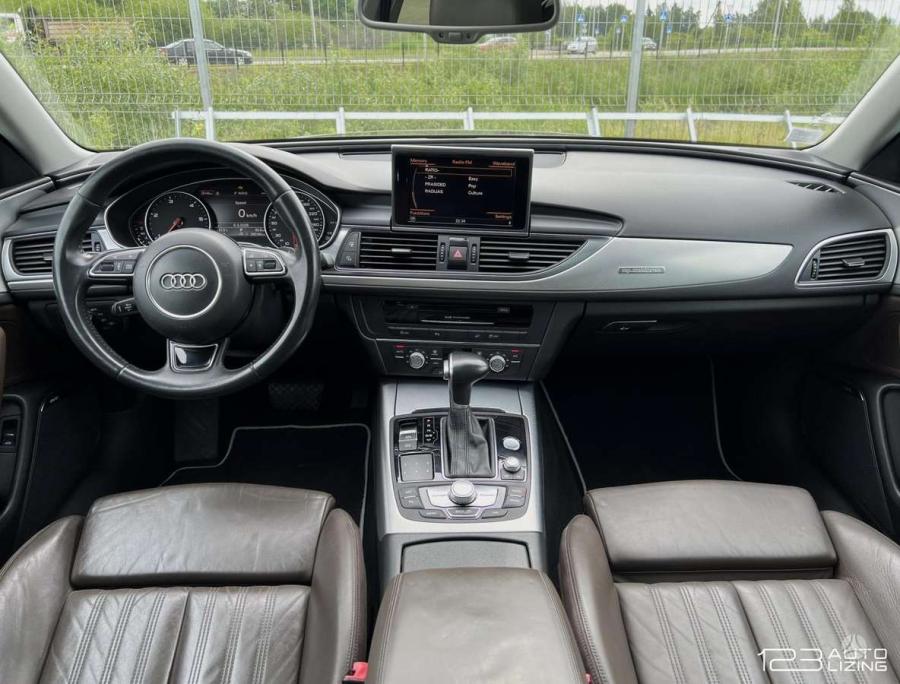 Brown Audi A6 Allroad 2013 in Taurage, with an engine capacity of 3.00 L and mileage of 292 thousand km for 12990 €, photo 16 on AUTOMOTO.COM.LV