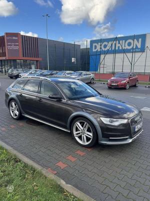 Brown Audi A6 Allroad 2013 in Klaipeda, with an engine capacity of 2.97 L and mileage of 380 thousand km for 11250 €, photo 5 on AUTOMOTO.COM.LV