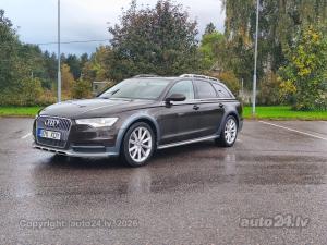 Brūns Audi A6 Allroad 2013 Tallina, ar dzinēja tilpumu 3.00 L un nobraukumu 297 tūkst. km par 9500 €, foto  vietnē AUTOMOTO.COM.LV