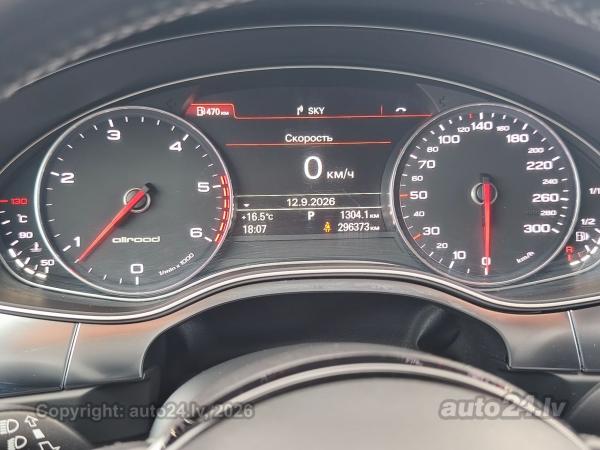 Brūns Audi A6 Allroad 2013 Tallina, ar dzinēja tilpumu 3.00 L un nobraukumu 297 tūkst. km par 9500 €, foto 11 vietnē AUTOMOTO.COM.LV
