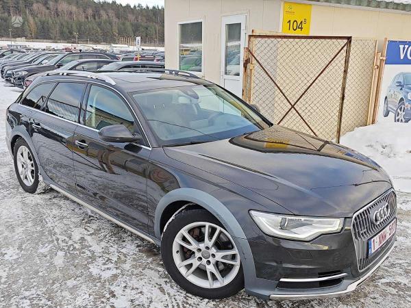 Brown Audi A6 Allroad 2014 in Vilnius, with an engine capacity of 2.97 L and mileage of 251 thousand km for 10500 €, photo 3 on AUTOMOTO.COM.LV