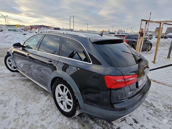 Brown Audi A6 Allroad 2014 in Vilnius, with an engine capacity of 2.97 L and mileage of 251 thousand km for 10500 €, photo 6 on AUTOMOTO.COM.LV