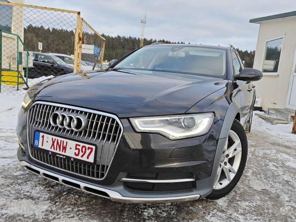 Brown Audi A6 Allroad 2014 in Vilnius, with an engine capacity of 2.97 L and mileage of 251 thousand km for 10500 €, photo 8 on AUTOMOTO.COM.LV