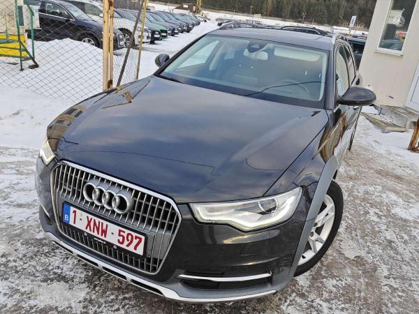 Brown Audi A6 Allroad 2014 in Vilnius, with an engine capacity of 2.97 L and mileage of 251 thousand km for 10500 €, photo 9 on AUTOMOTO.COM.LV
