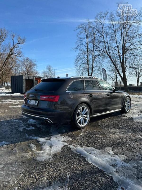 Brown Audi A6 Allroad 2014 in Klaipeda, with an engine capacity of 3.00 L and mileage of 343 thousand km for 16600 €, photo 3 on AUTOMOTO.COM.LV
