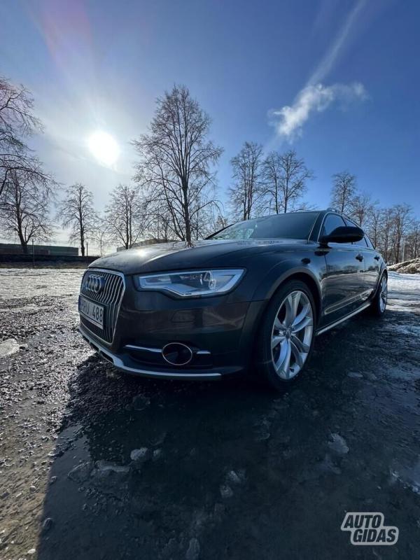 Brown Audi A6 Allroad 2014 in Klaipeda, with an engine capacity of 3.00 L and mileage of 343 thousand km for 16600 €, photo 4 on AUTOMOTO.COM.LV
